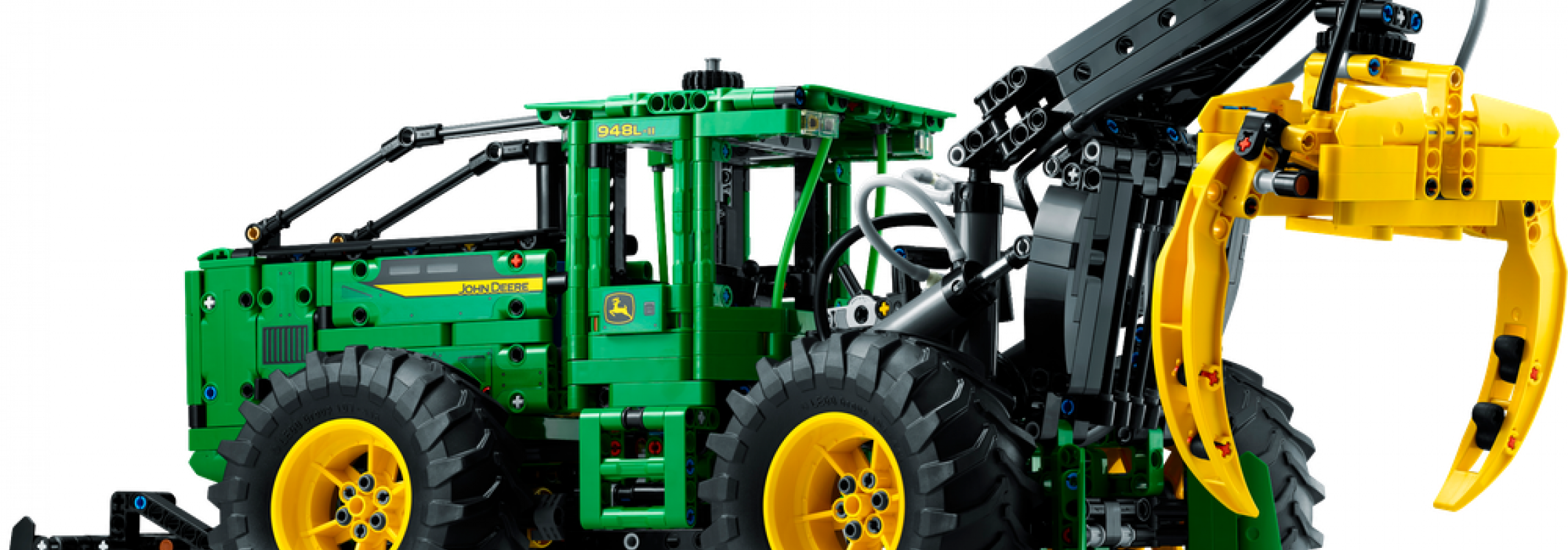LEGO SET 42157 - Alternate build | John Deere 948L-II Skidder