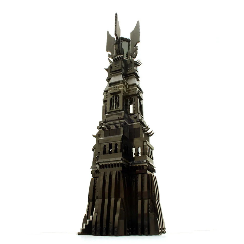 building blocks movie moc ucs pinnacle of orthanc tower kids toys ...