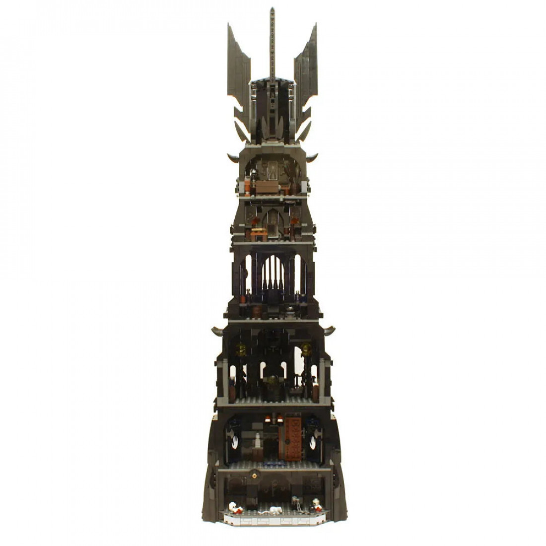building blocks movie moc ucs pinnacle of orthanc tower kids toys ...