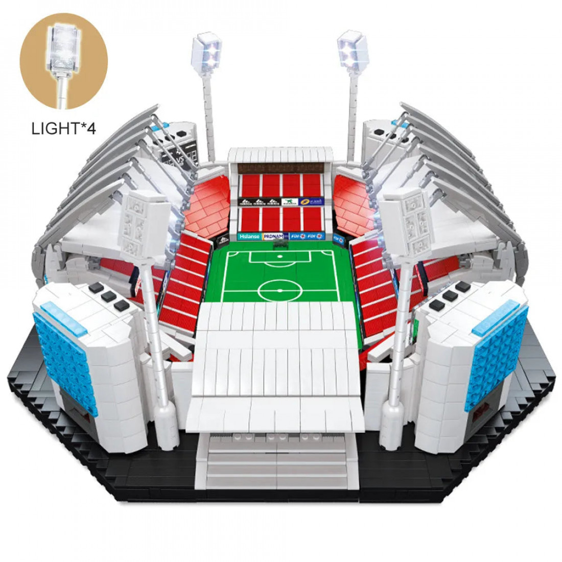 city creator expert moc soccer football stadium bricks toy - city ...