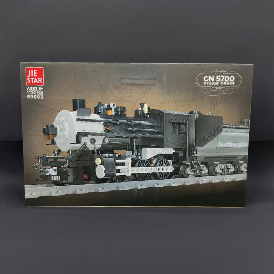 creator expert moc cn5700 steam train bricks toy 59003 - creator-expert ...