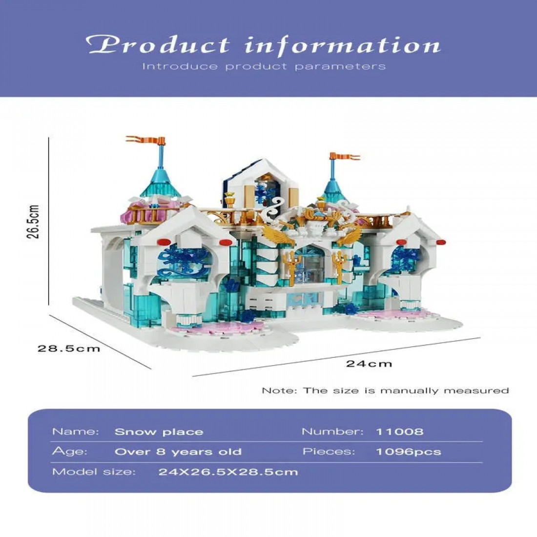 Tags: creator expert moc princess snow palace castle bricks toys