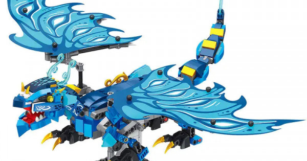 creator ideas movie moc water dragon bricks toy - creator-ideas-movie ...