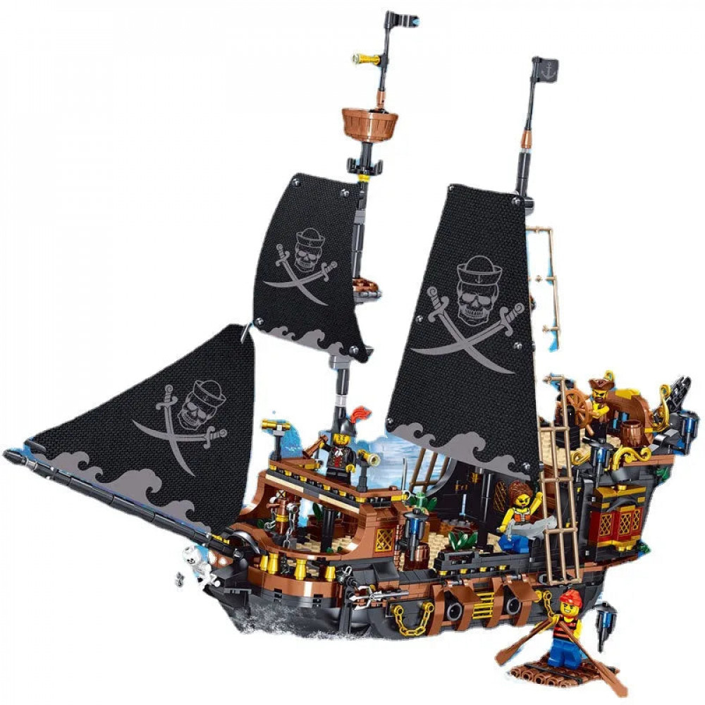 creator moc ideas pirate ship mini bricks toys 01041 - creator-moc ...
