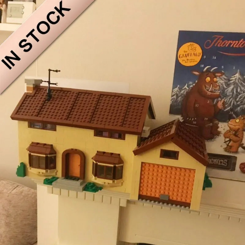 creator movie moc the simpsons house bricks toy - creator-movie-moc-the ...