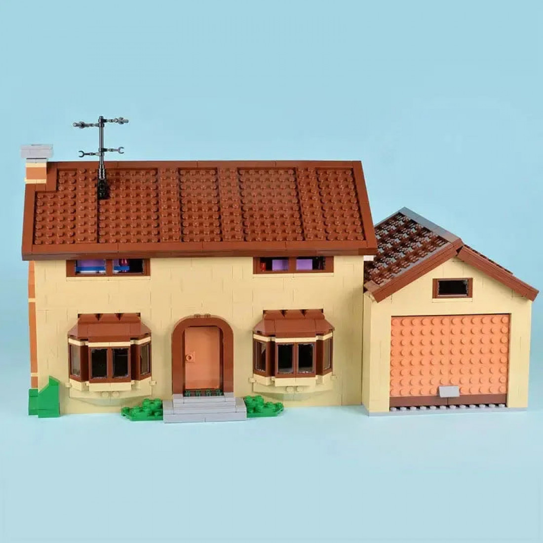 creator movie moc the simpsons house bricks toy - creator-movie-moc-the ...