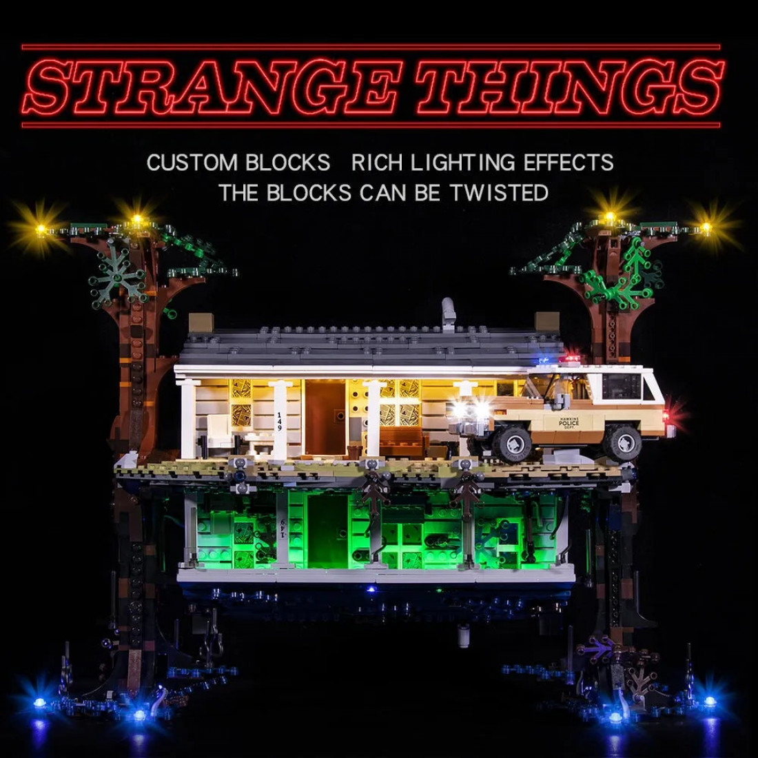 diy led light for 75810 stranger things the upside down - diy-led-light ...