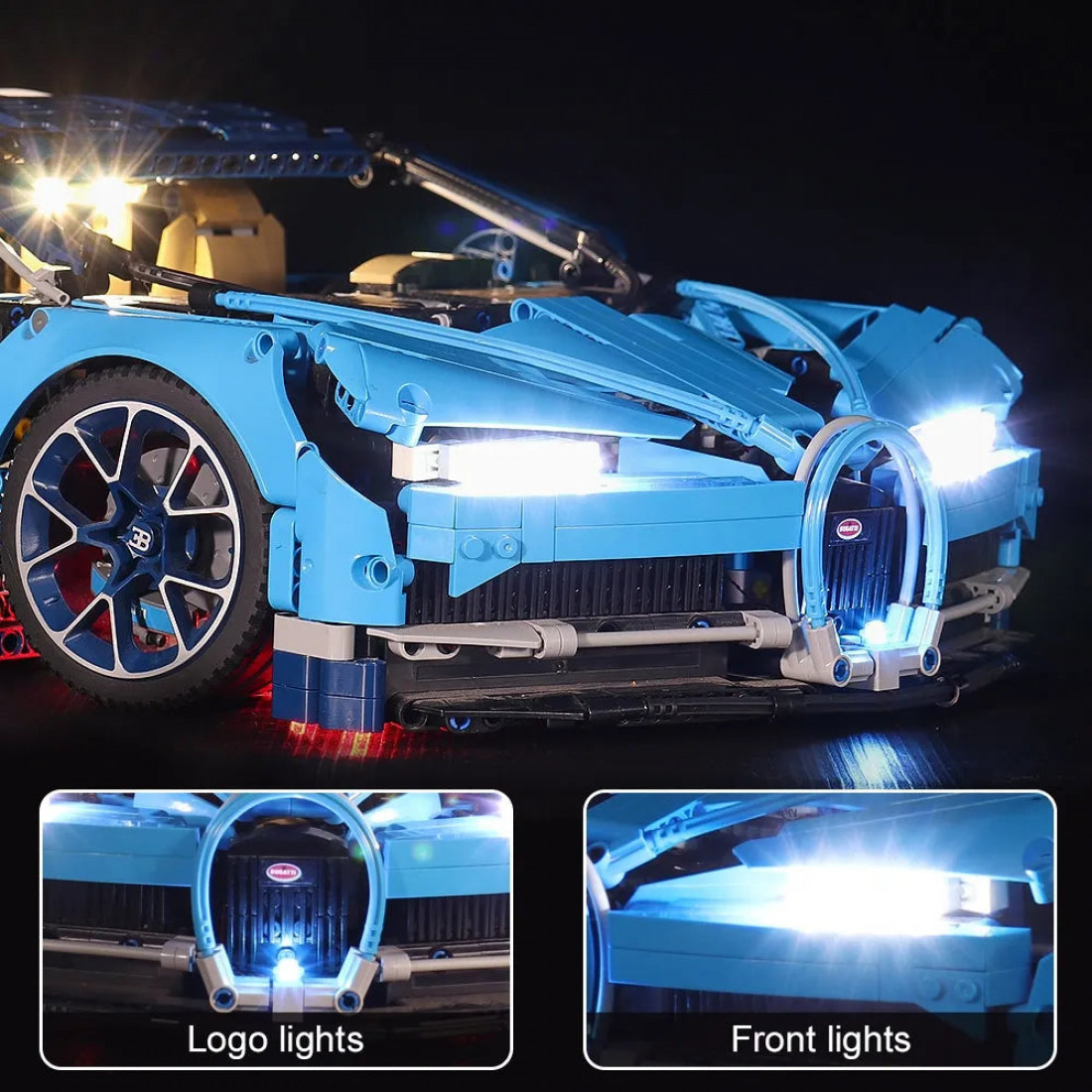 diy led light set for 42083 bugatti chiron - diy-led-light-set-for ...