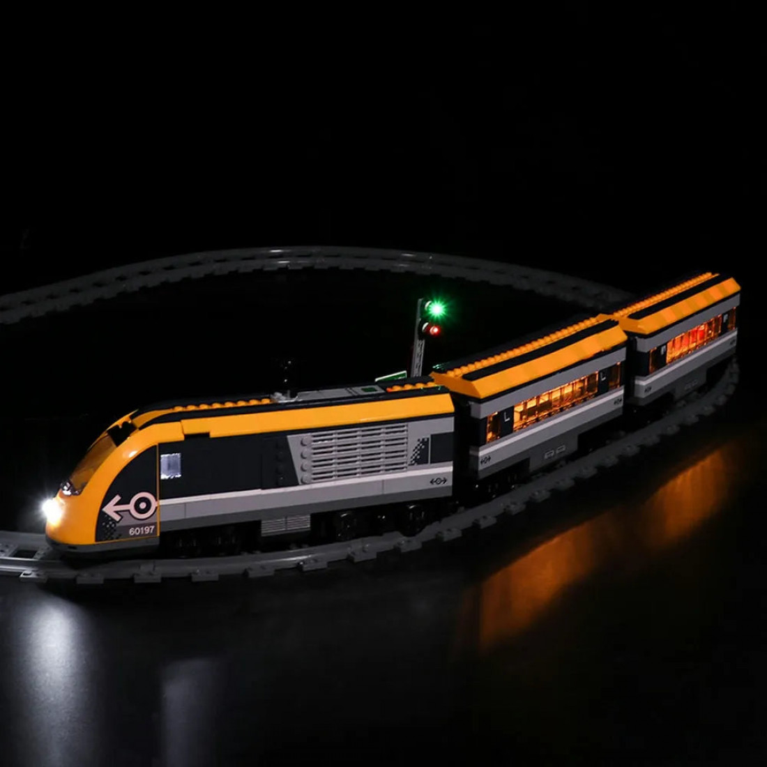 diy led light set for 60197 city passenger train - diy-led-light-set ...