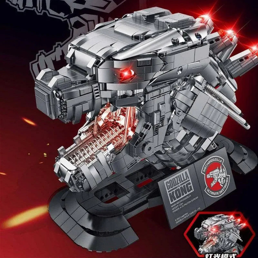 ideas expert moc mecha king kong head bricks toys - ideas-expert-moc ...