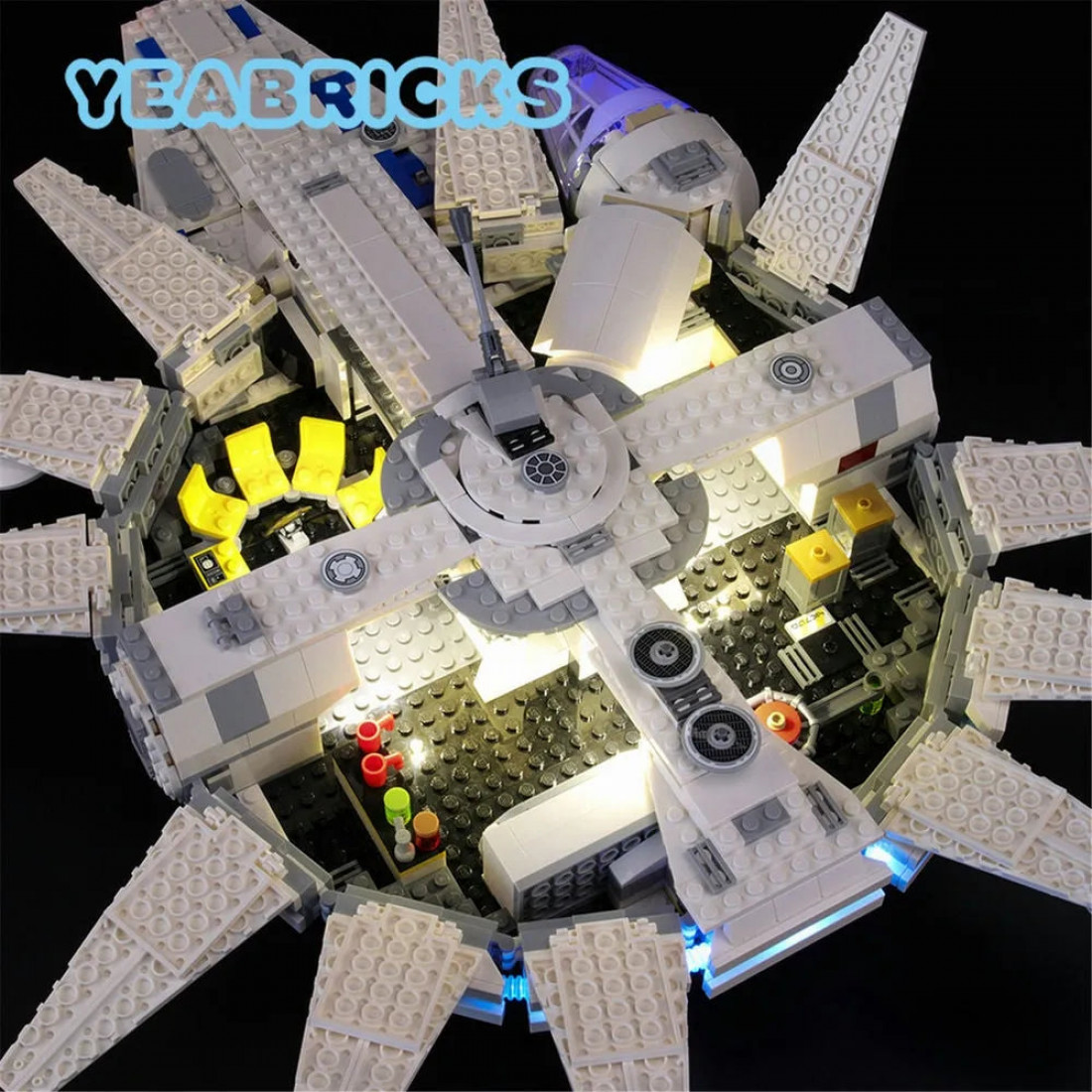 led lights kit for 75212 kessel run millennium falcon - led-lights-kit ...