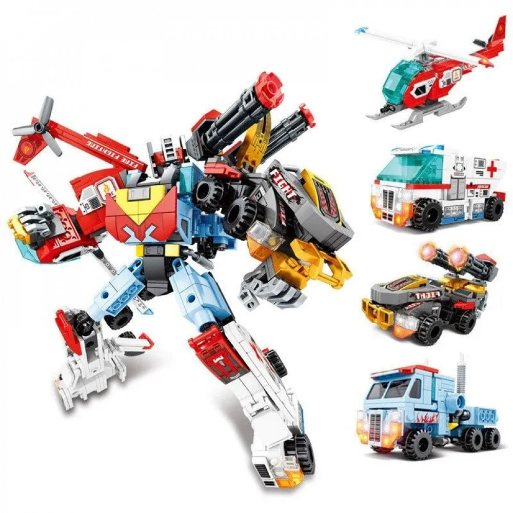 mecha transforming steel robot warrior bricks toy - mecha-transforming ...