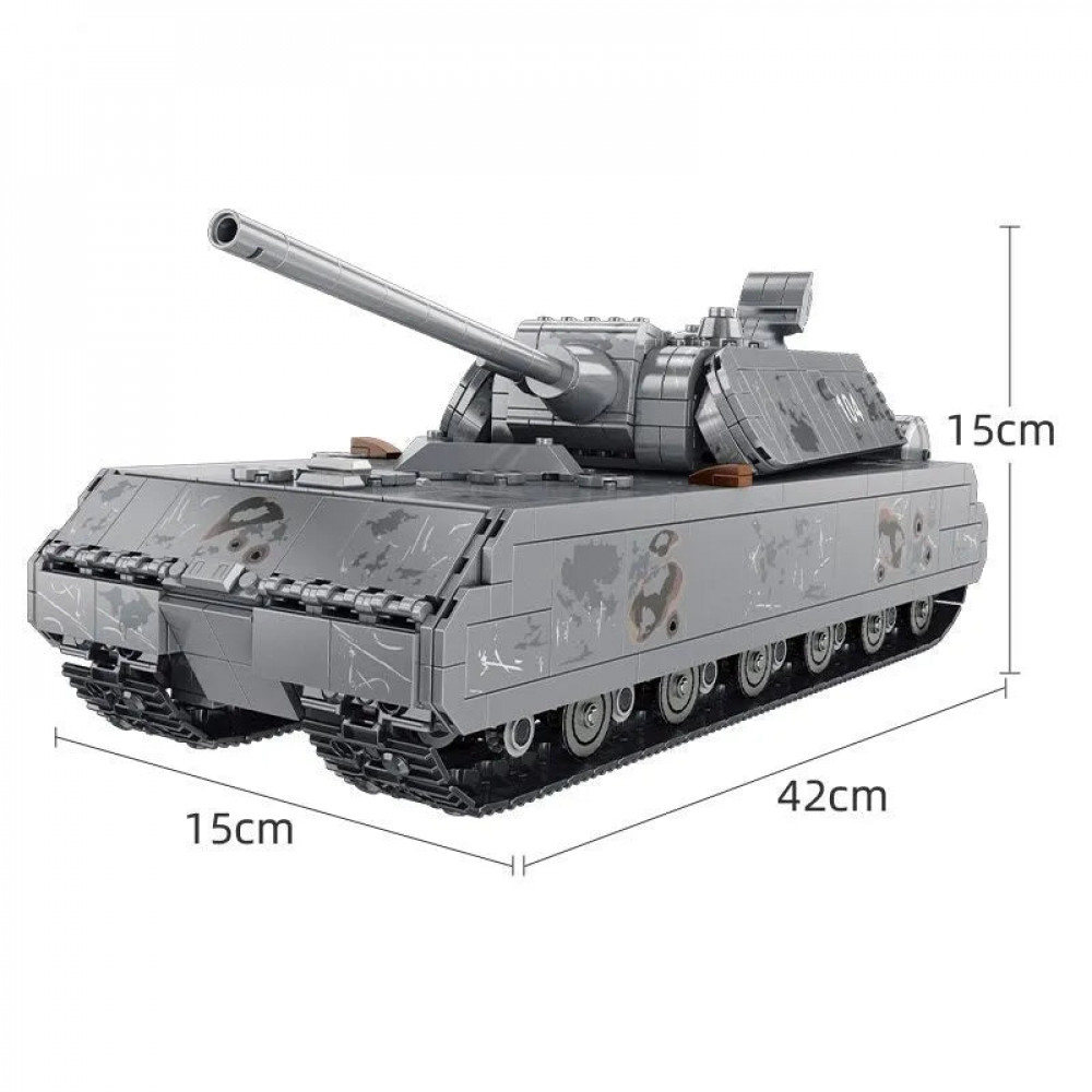 military german mk8 panzer main battle tank bricks toy eu - military ...