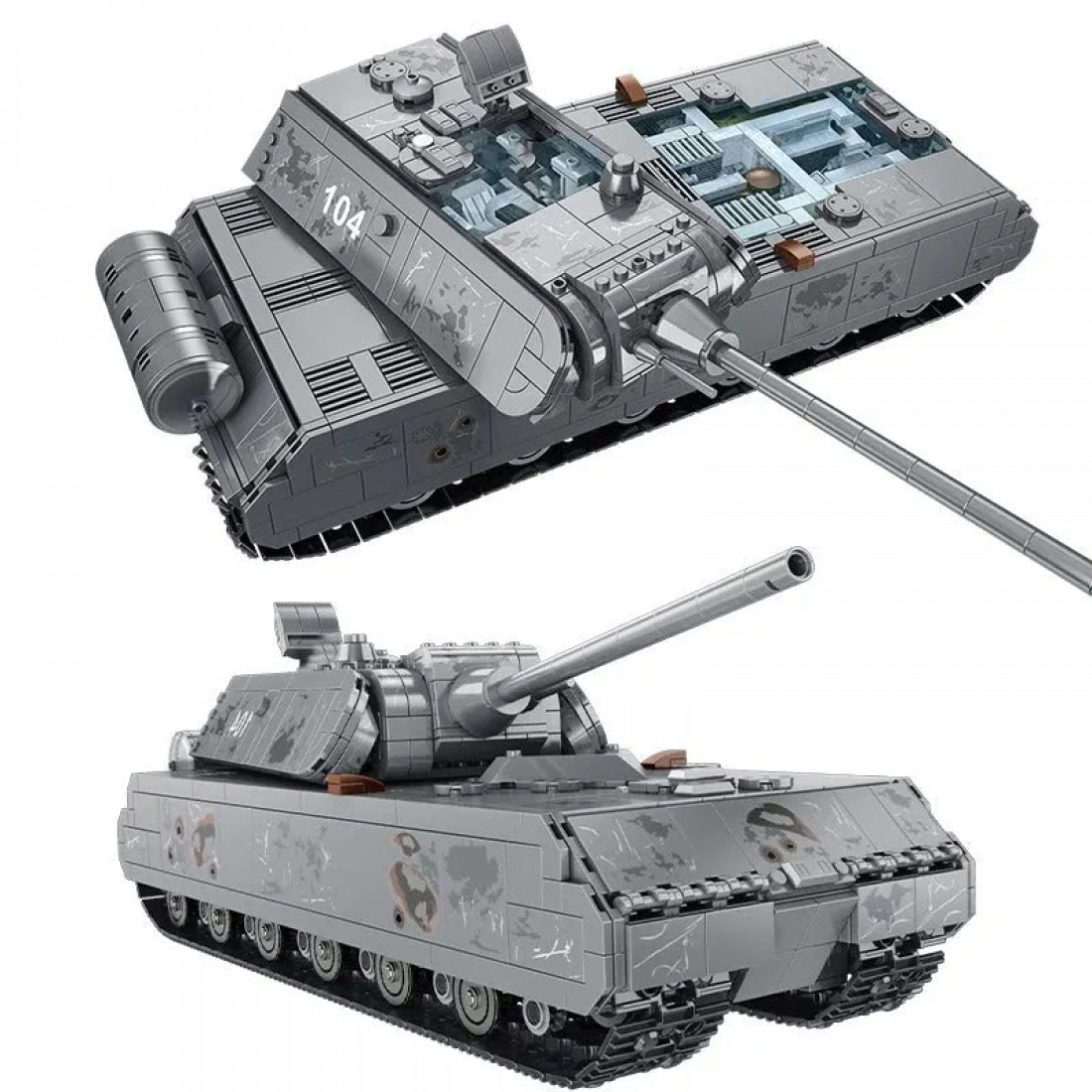 military german mk8 panzer main battle tank bricks toy eu - military ...