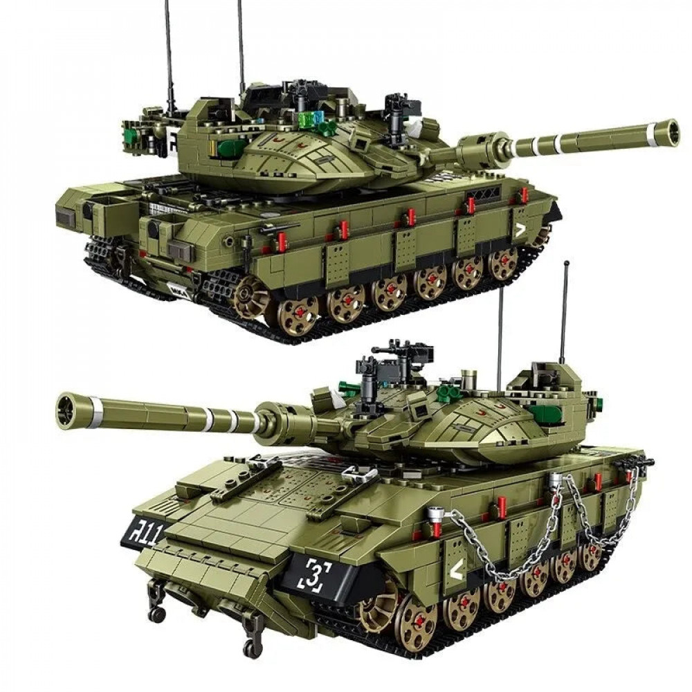 military moc israel mk4 main battle war tank bricks toys - military-moc ...