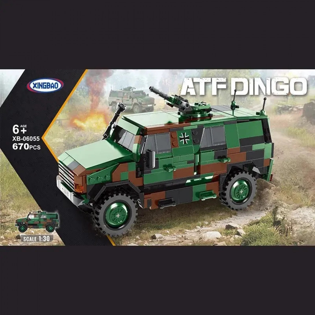 military moc ww2 atf dingo car infantry vehicle bricks toy - military ...