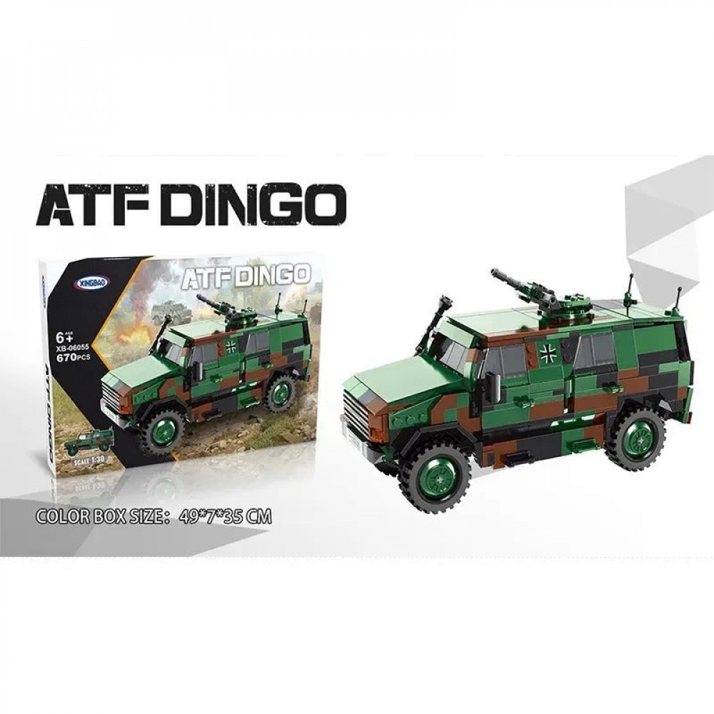 military moc ww2 atf dingo car infantry vehicle bricks toy - military ...