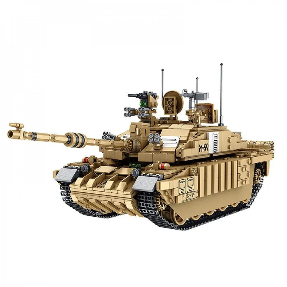 military moc ww2 challenger 2 main battle tank bricks toys - military ...