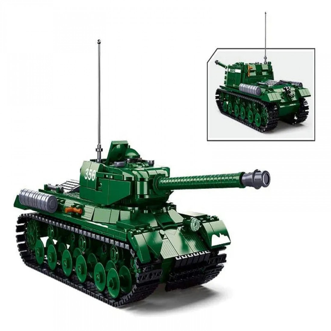 military moc ww2 heavy main battle tank bricks toys - military-moc-ww2 ...