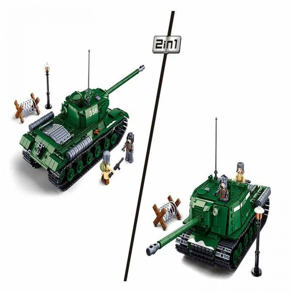 military moc ww2 heavy main battle tank bricks toys - military-moc-ww2 ...