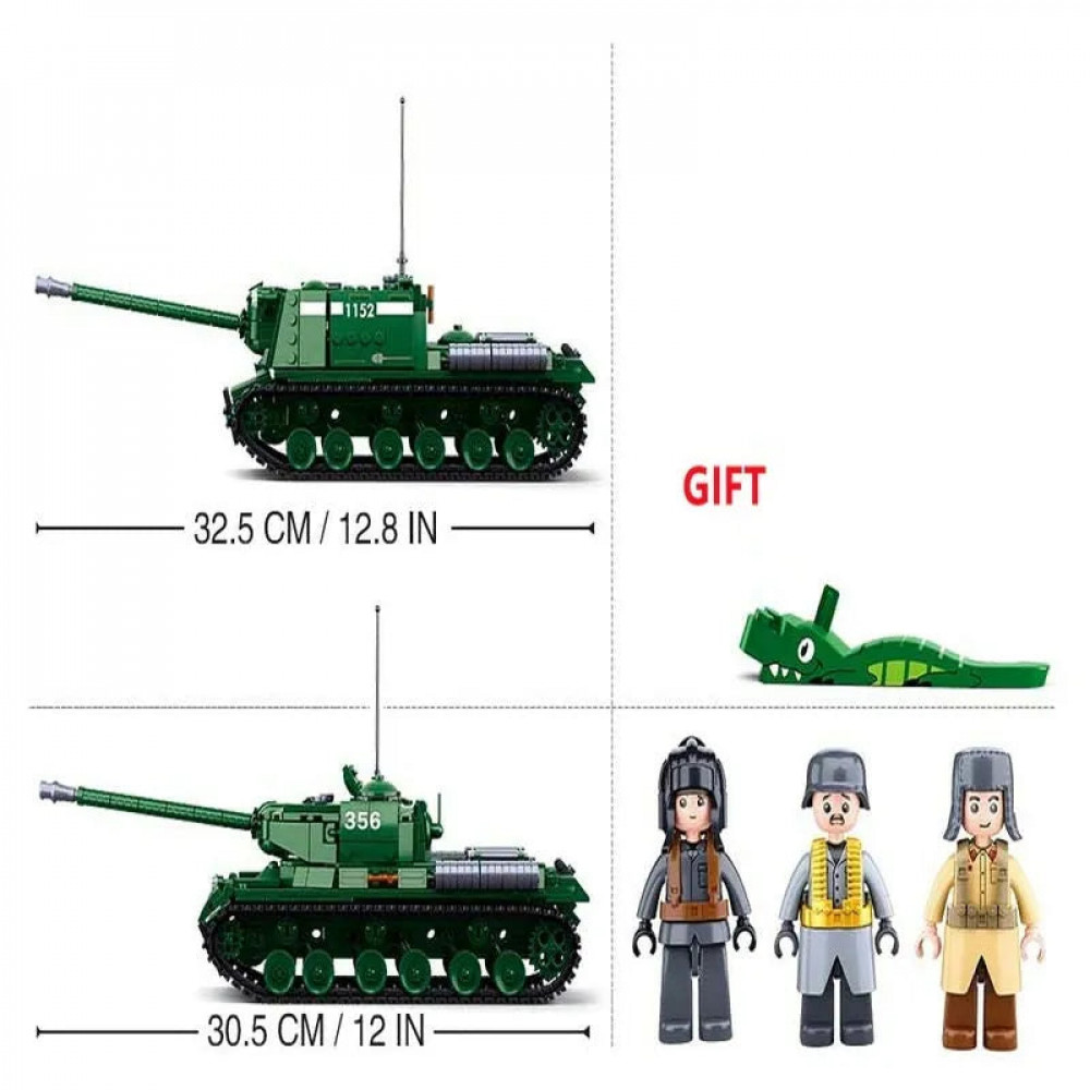military moc ww2 heavy main battle tank bricks toys - military-moc-ww2 ...