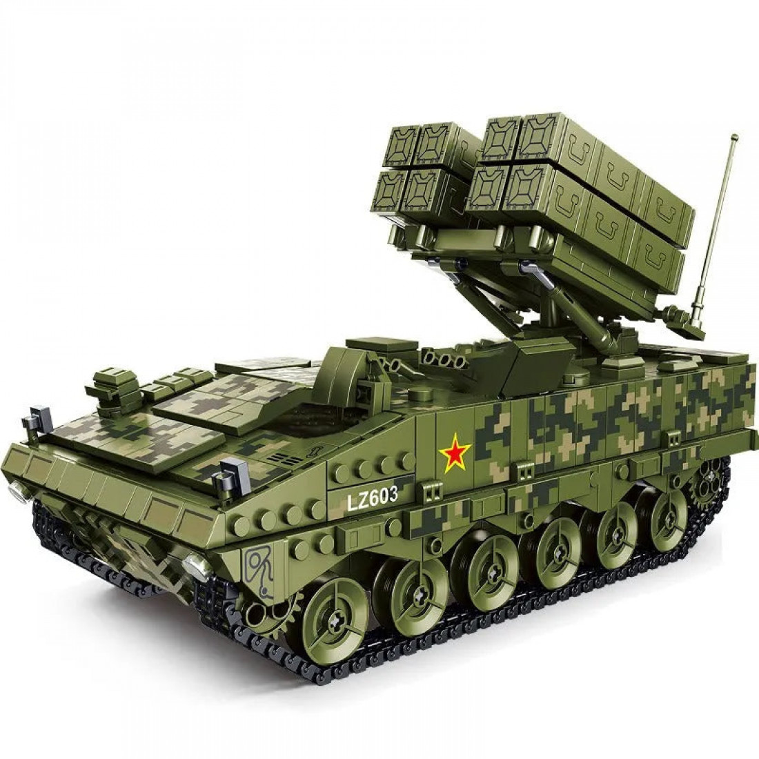 military moc ww2 red arrow anti-tank missile bricks toys - military-moc ...