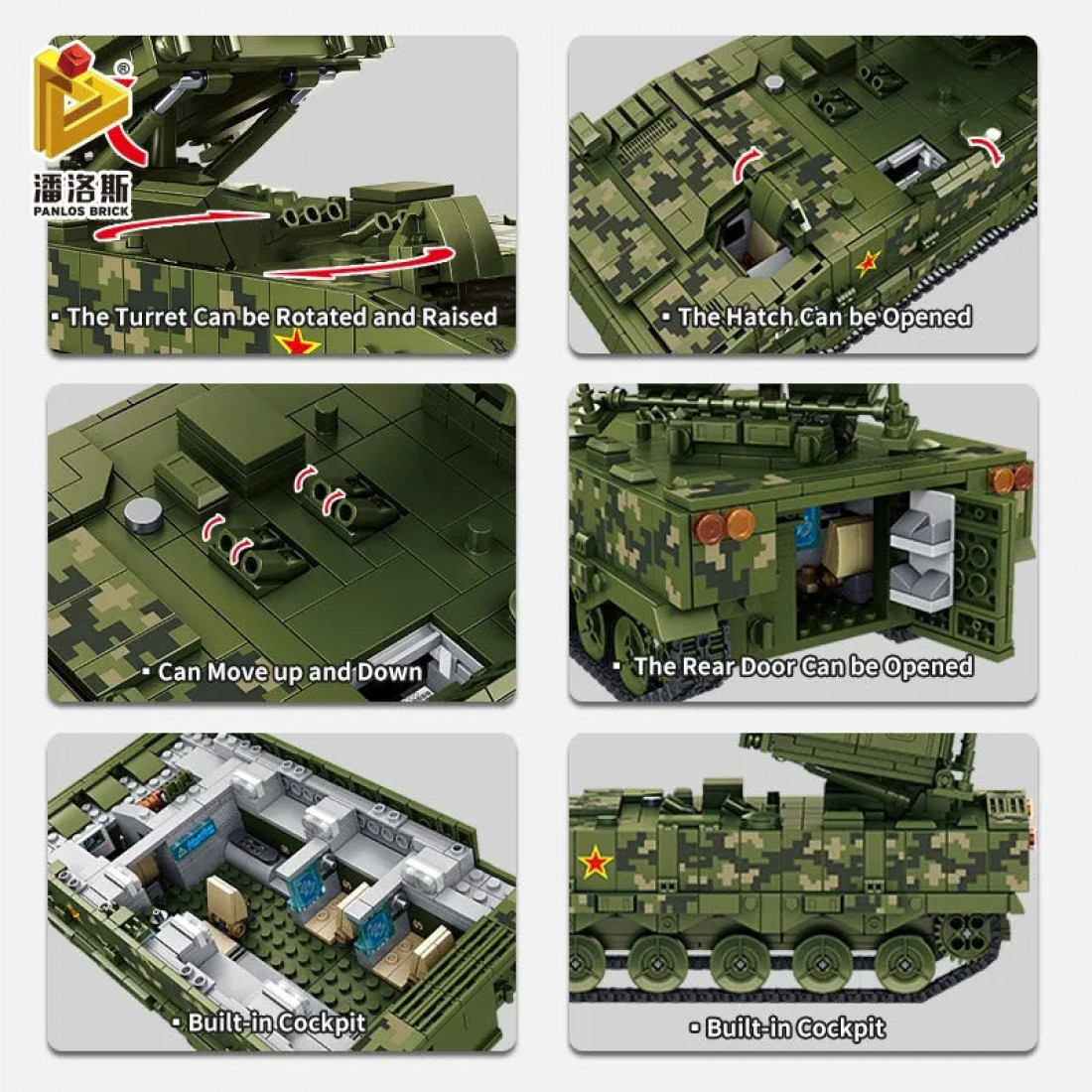 military moc ww2 red arrow anti-tank missile bricks toys - military-moc ...
