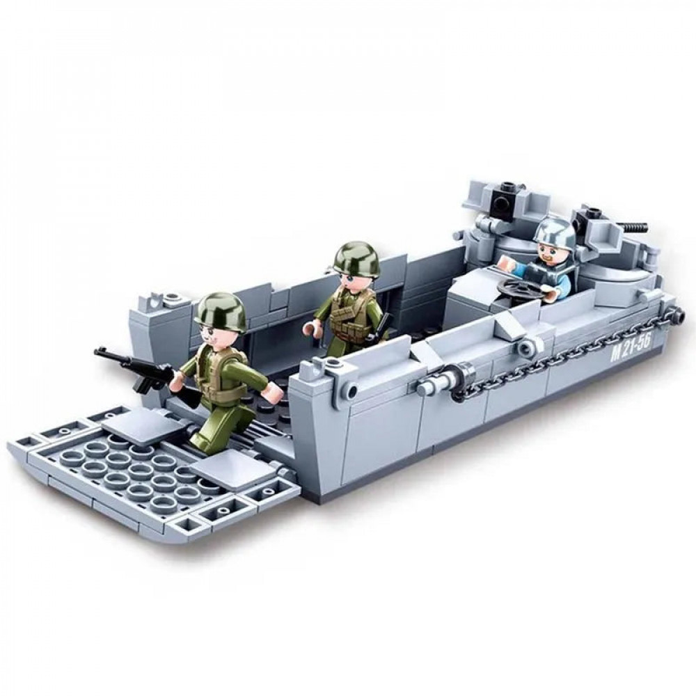 military moc ww2 us higgins landing craft bricks toys - military-moc ...