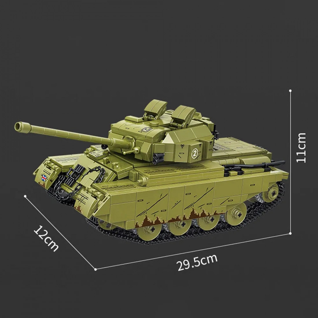 military rc motorized centurion main battle tank bricks toy - military ...