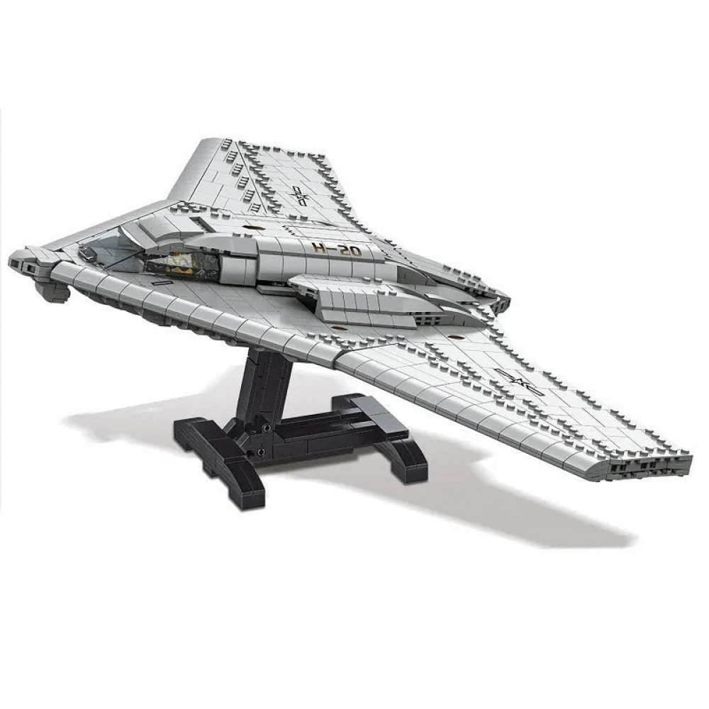 military ww2 aircraft h-20 stealth bomber bricks toy - military-ww2 ...