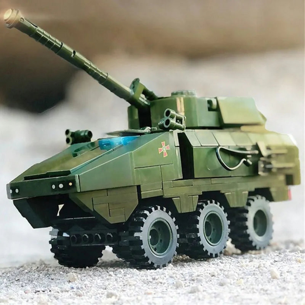 military ww2 armored canon vehicle bricks toy - military-ww2-armored ...