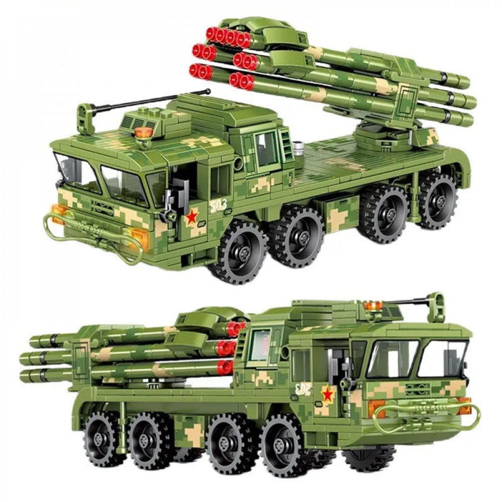 military ww2 phl-03 self propelled rocket launcher bricks toys ...