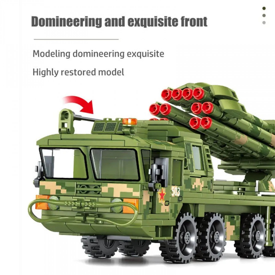 military ww2 phl-03 self propelled rocket launcher bricks toys ...