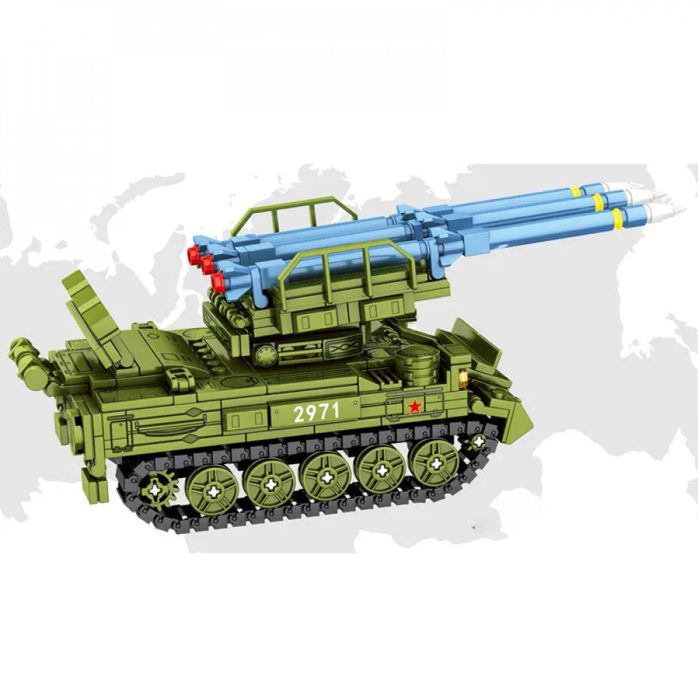 military ww2 soviet sa-6 air defense missile bricks toy - military-ww2 ...