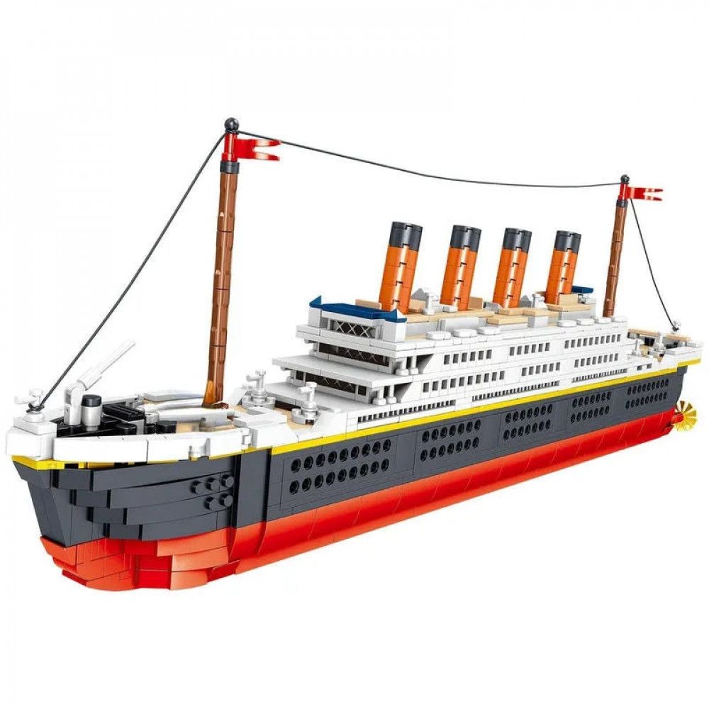 moc 01010 titanic steam rms ship mini bricks toy - moc-01010-titanic ...