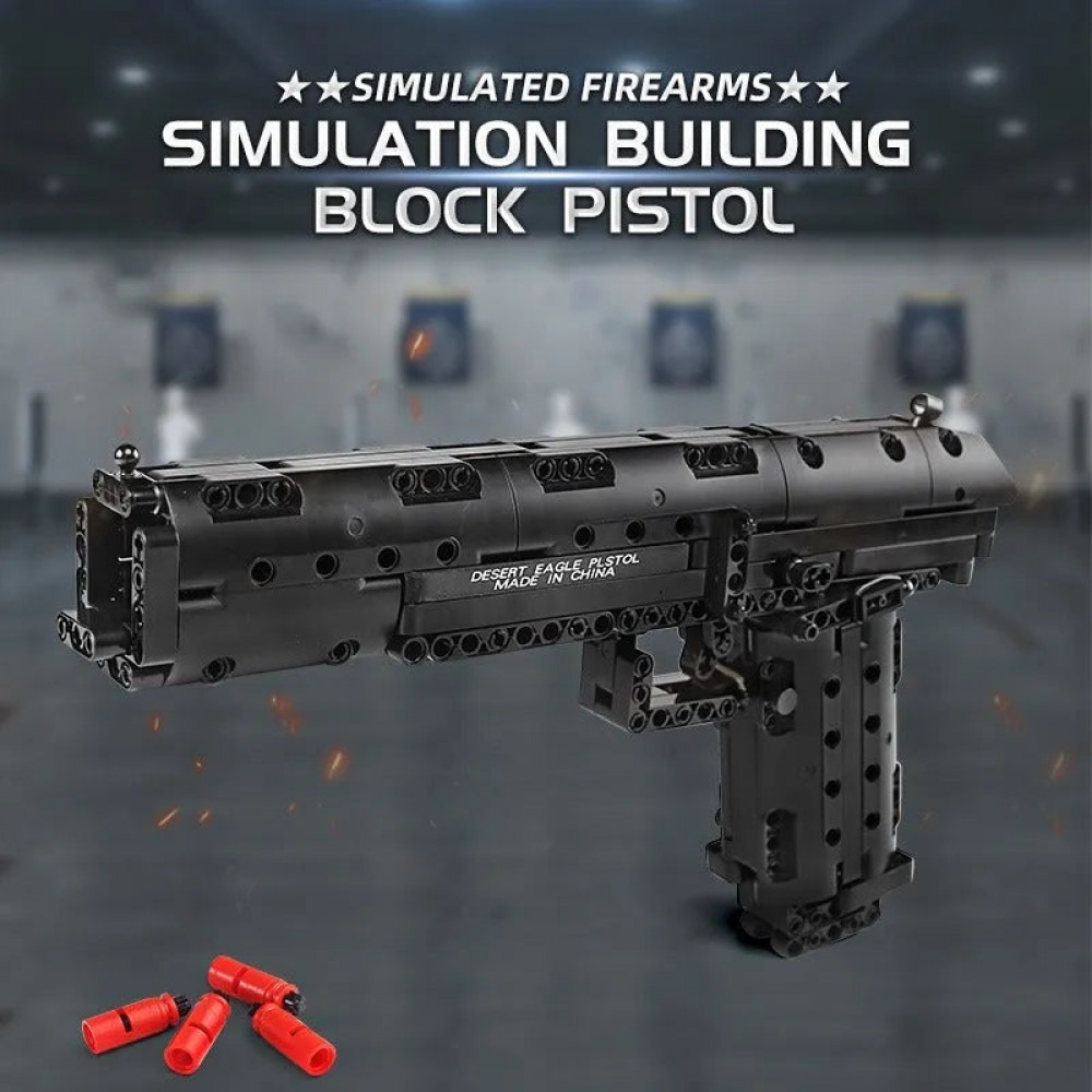 moc 14004 military desert eagle pistol gun bricks toys - moc-14004 ...