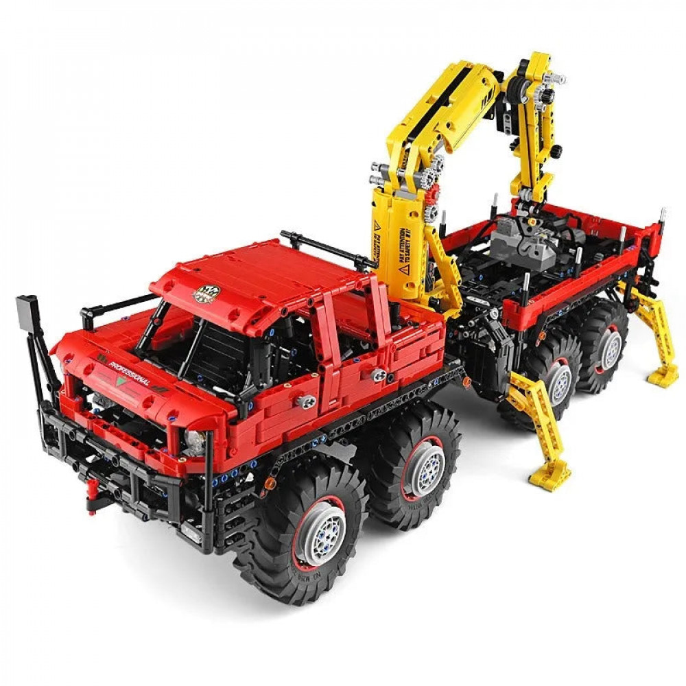moc app motorized articulated off-road truck bricks toy 13146 - moc-app ...