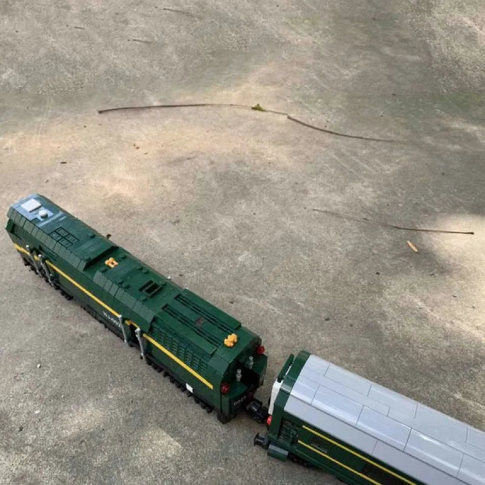 moc app motorized rc nj2 diesel locomotive train bricks toy - moc-app ...