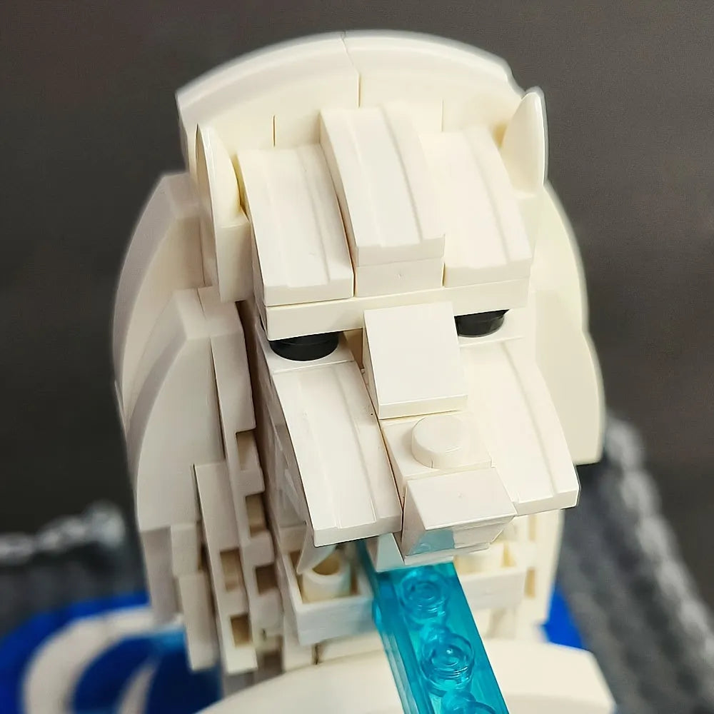 moc architecture famous merlion statue bricks toys 4218 - moc ...