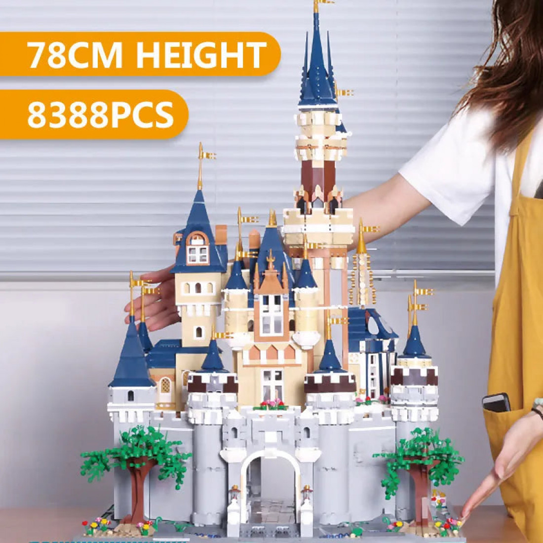 moc creative expert girl princess paradise castle bricks toy - moc ...