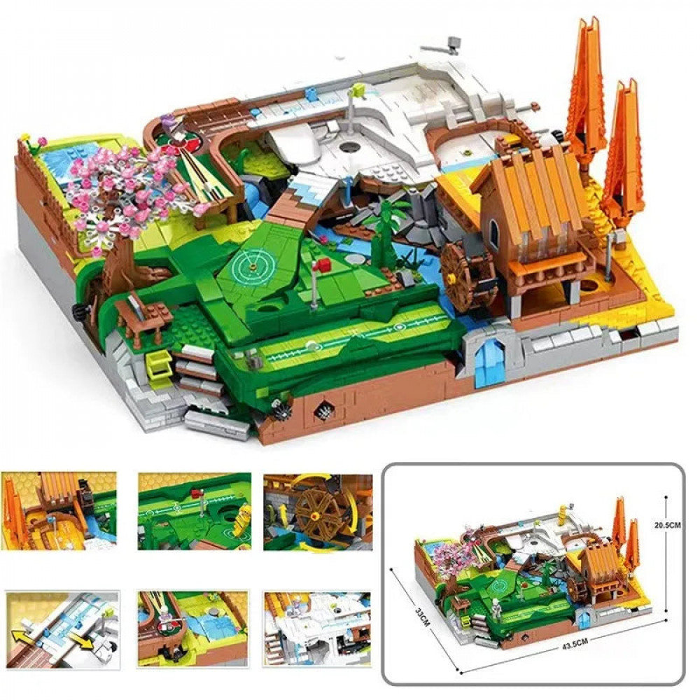 moc creator expert city golf course resort bricks toy - moc-creator ...