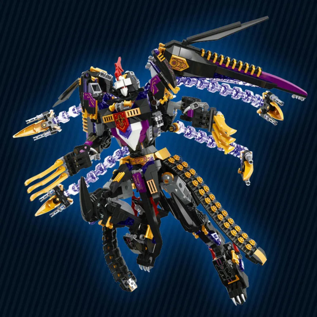 moc endless dawn calamity knight mecha rider bricks toys - moc-endless ...
