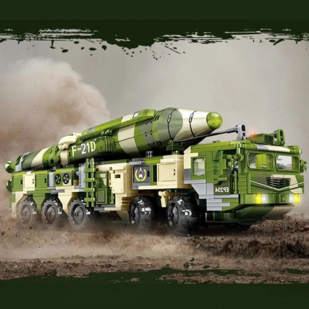 moc military df-21d anti-ship ballistic missile bricks toys - moc ...