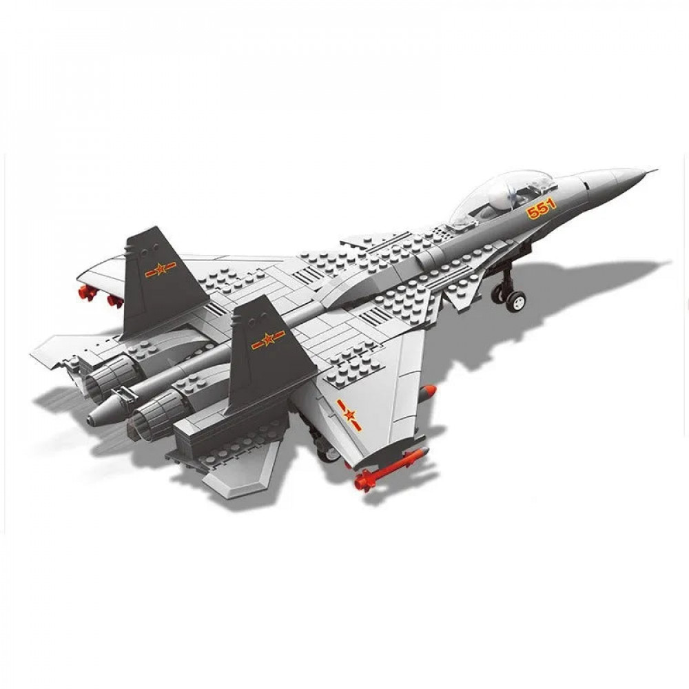 moc military f-15 eagle fighter jet bricks kids toys - moc-military-f ...