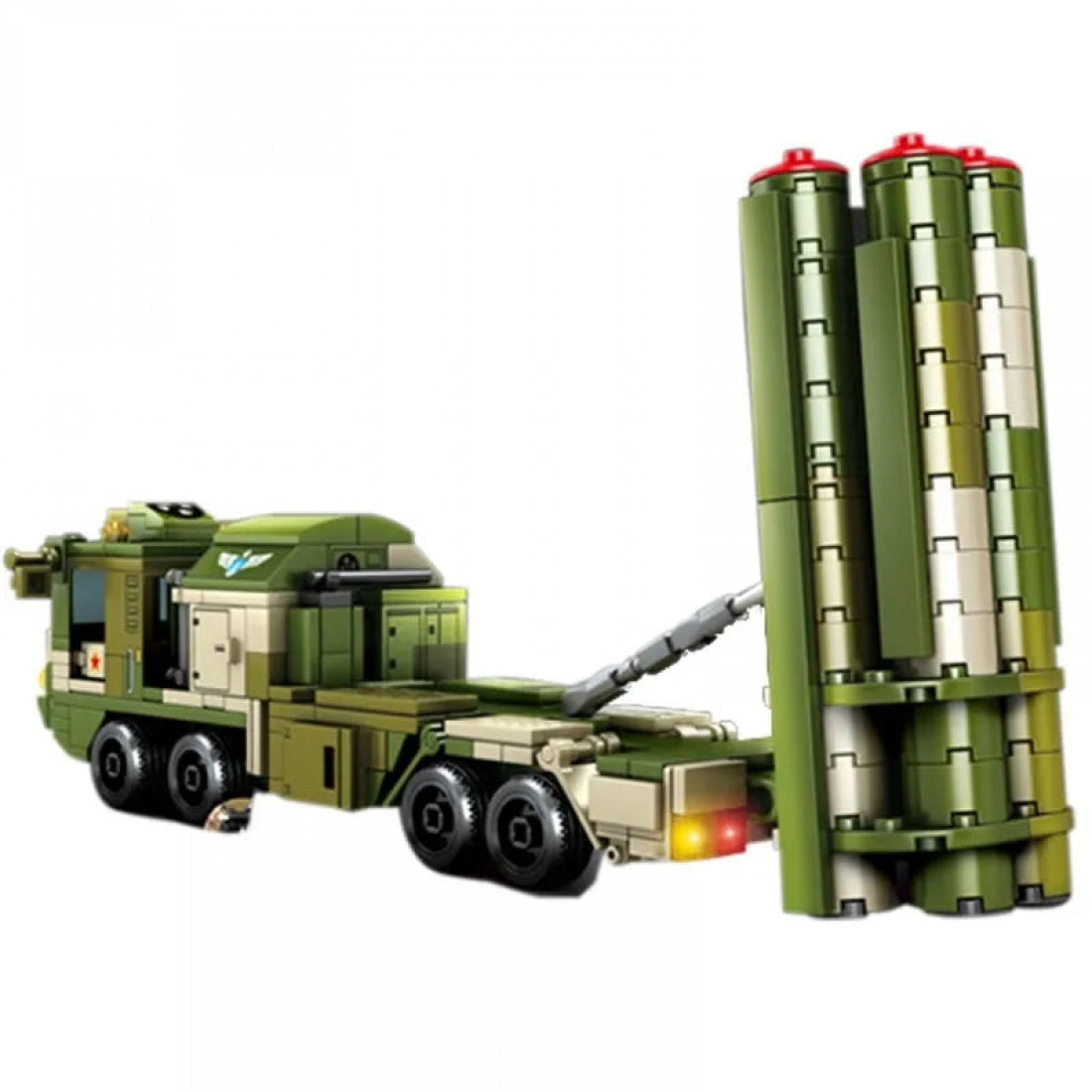 moc military ww2 hq-9 anti aircraft missile system bricks toy - moc ...