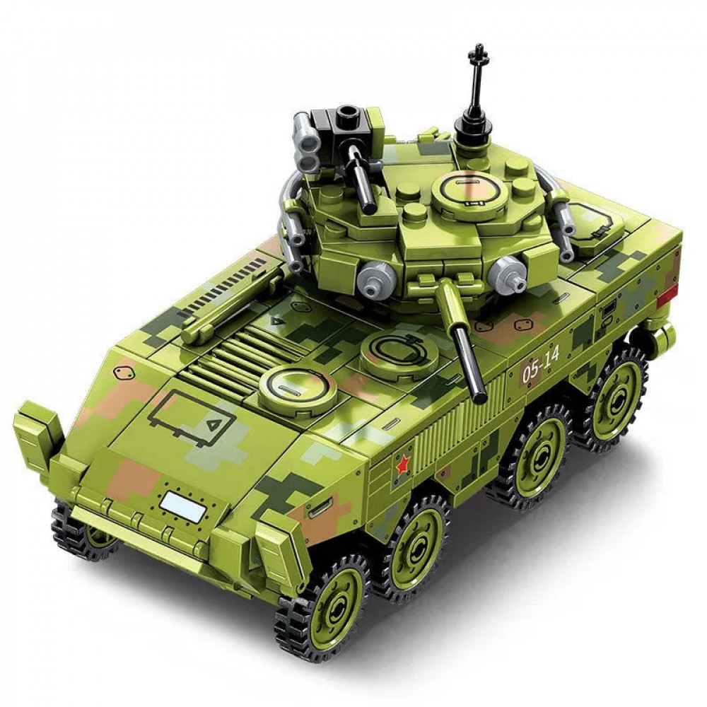 moc military ww2 infantry fighting vehicle kids bricks toy - moc ...