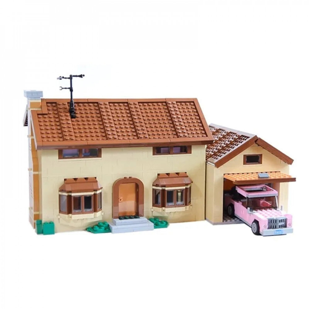 moc movie creator the simpsons house bricks toys - moc-movie-creator ...