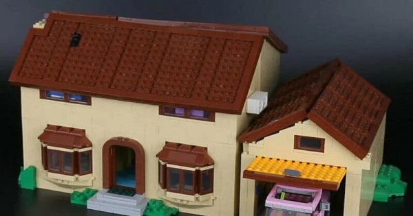 moc movie creator the simpsons house bricks toys - moc-movie-creator ...
