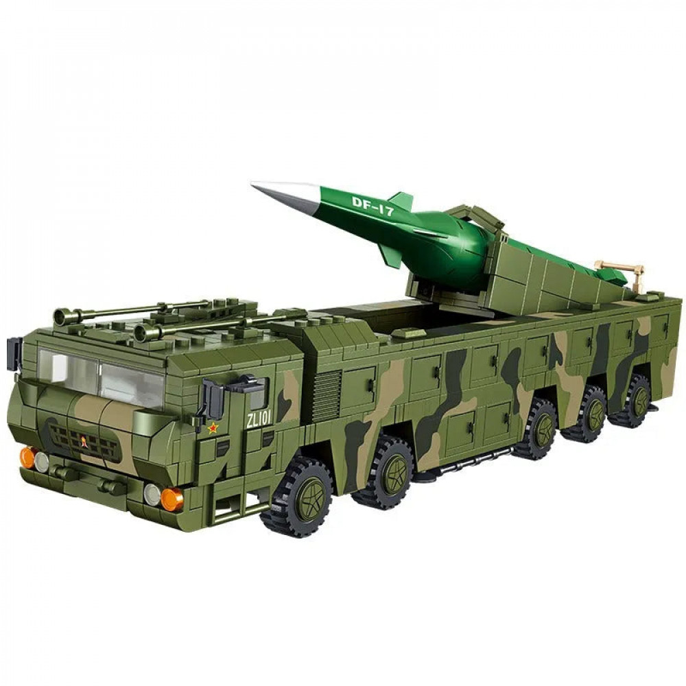moc ww2 df17 medium range ballistic missile bricks toys - moc-ww2-df17 ...