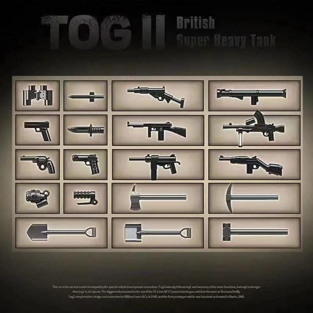 moc ww2 uk tog ii heavy tank bricks toys - moc-ww2-uk-tog-ii-heavy-tank ...